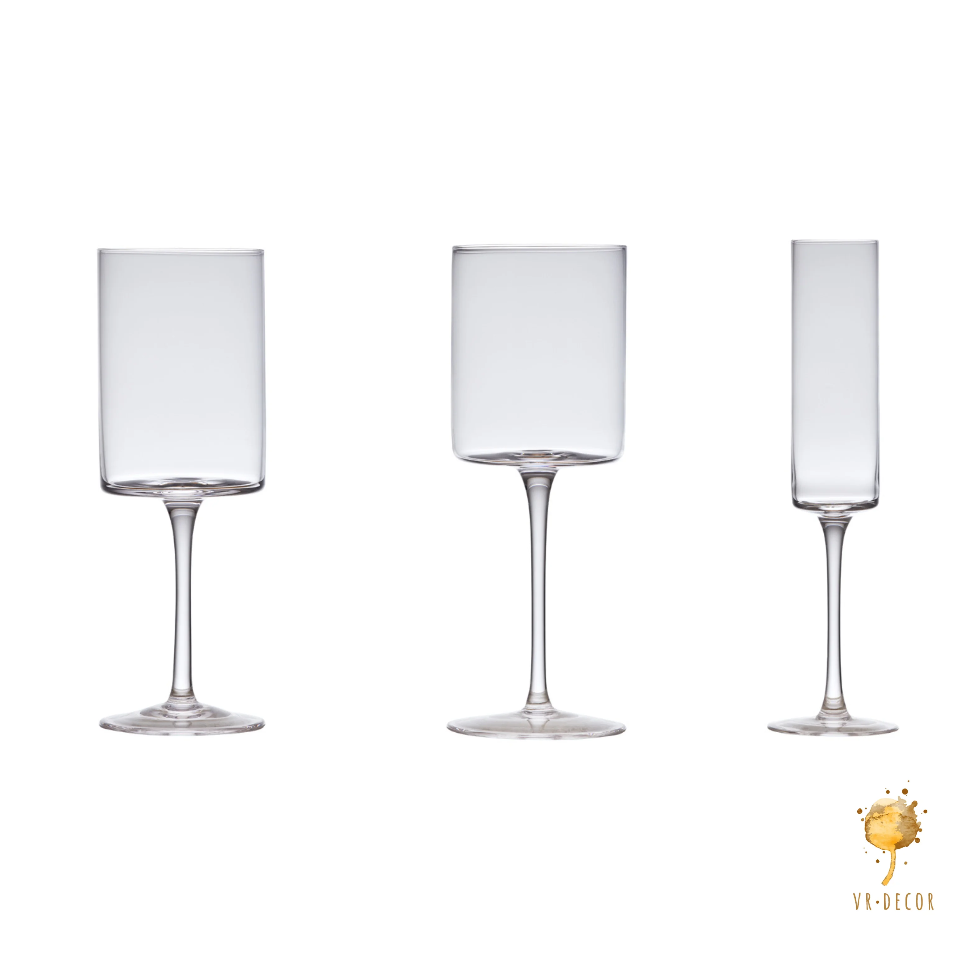 Taurės "Florence" - Indų, stalo įrankių ir taurių nuoma | VR Decor